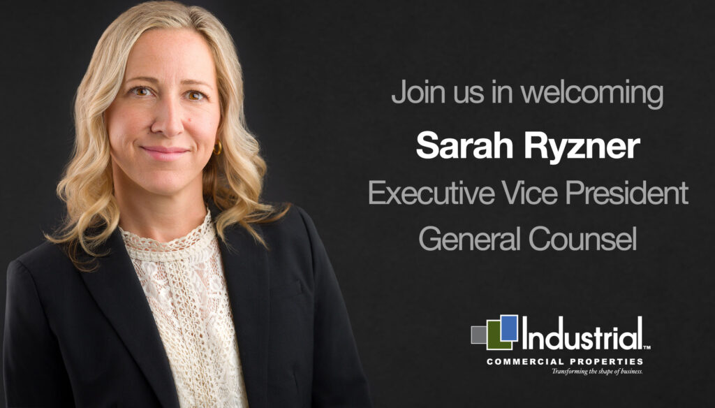 We would like to welcome Sarah Ryzner to ICP as Executive Vice ...